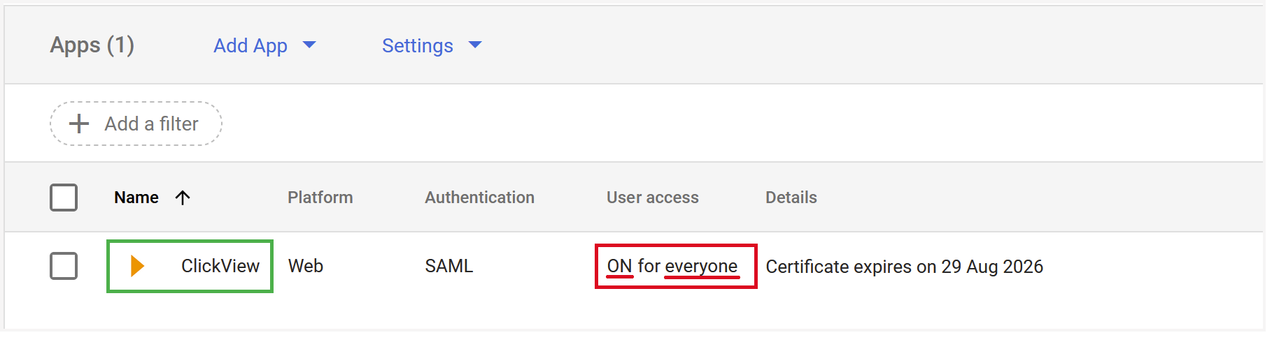 Google Single Sign On: Enterprise Application setup – ClickView Education
